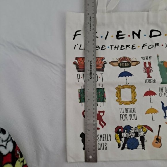 Unbranded | Bags | Friends Tv Show Sitcom Fan Canvas Tote Bag Reusable ...